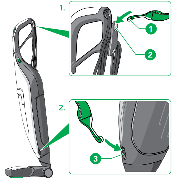 Come si aggancia lo spallaccio al Folletto VK220 S? – Vorwerk ...
